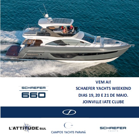 Joinville será palco para Schaefer Yachts Weekend no próximo fim de semana